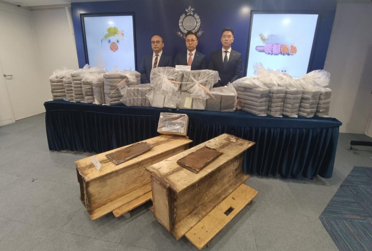 Hong Kong Police Seize 225 Kilograms of Cocaine in Major Drug Bust in ...